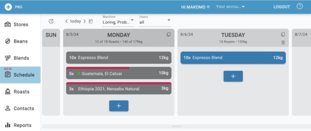 Artisan V3 Software Launches, Supporting Roastery SchedulingDaily ... Artisan V3 Software Launches, Supporting Roastery SchedulingDaily ...