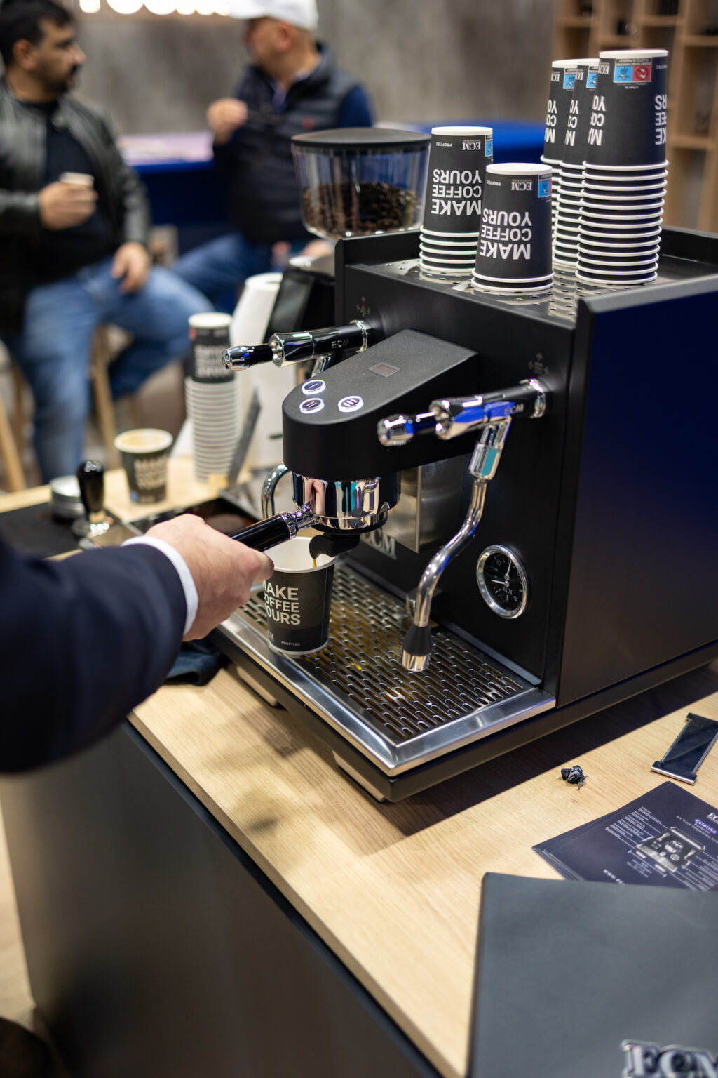 ECM Leaps Forward With New Commercial Machines and Grind-By-Weight Grinder