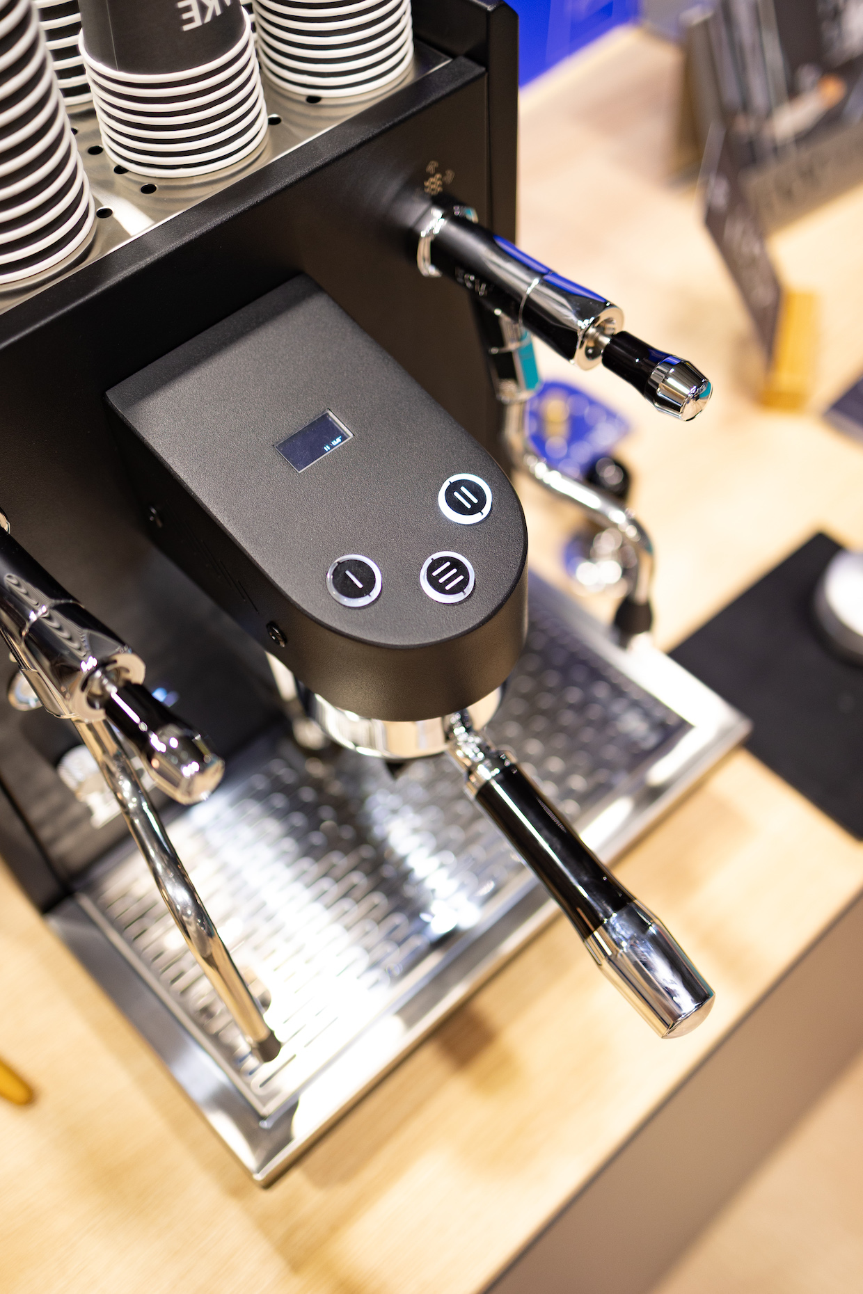 ECM Leaps Forward With New Commercial Machines and Grind-By-Weight Grinder